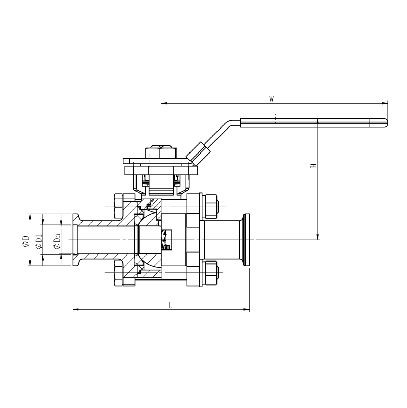 Ball Valve Manual DN40