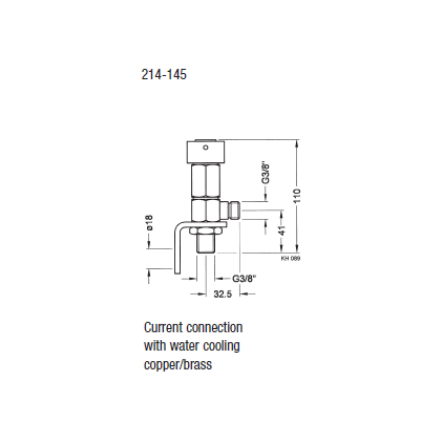 Water and current connection
